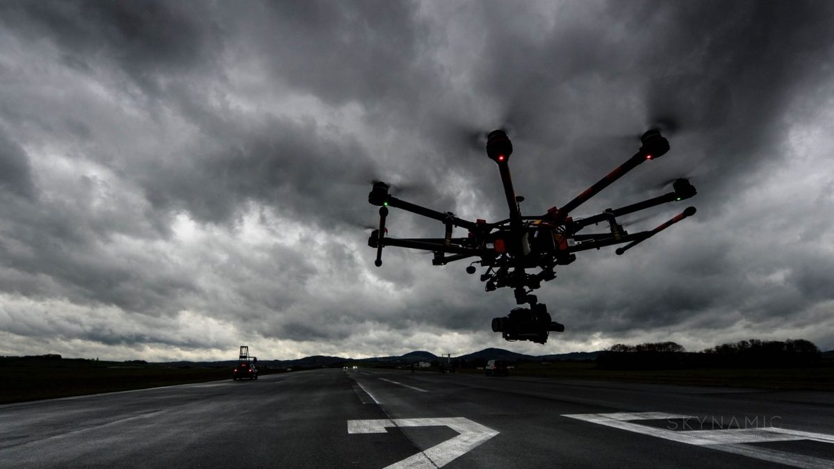 ALEXA Mini Berlin | SKYNAMIC Aerial Filming | Heavy Oktokopter